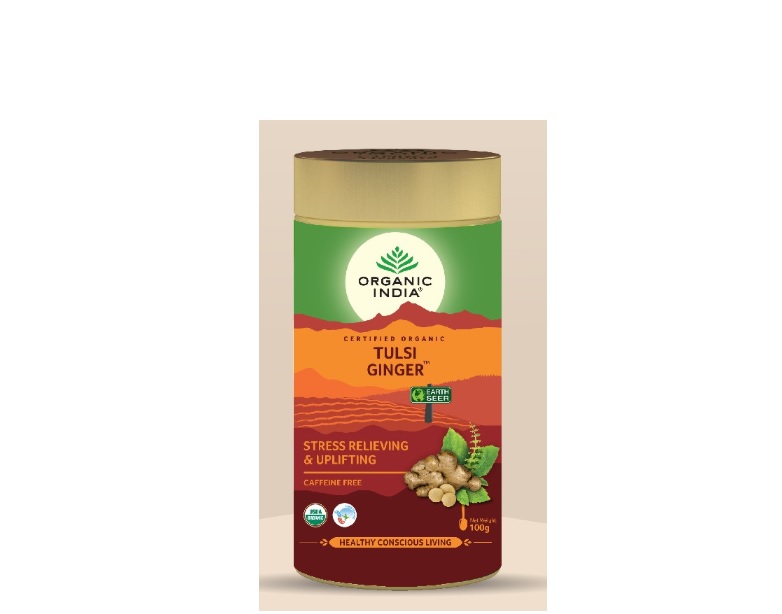 Organic India Tulsi Ginger Tin – Healthwithherbal