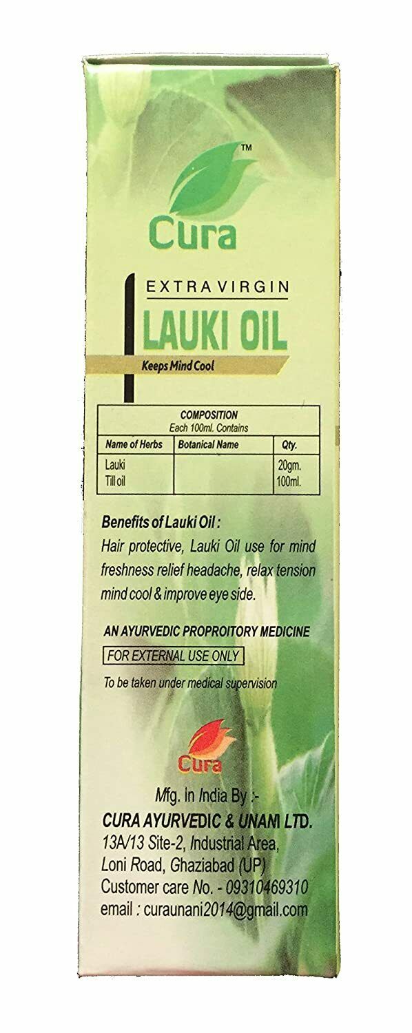 Cura Ayurvedic Lauki Oil – Healthwithherbal